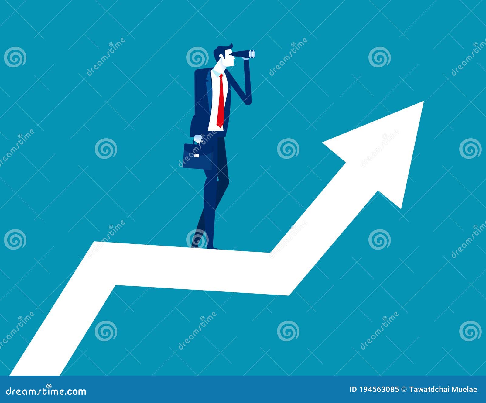 Future Development Plan. Flat Business Cartoon Vector Design Stock ...