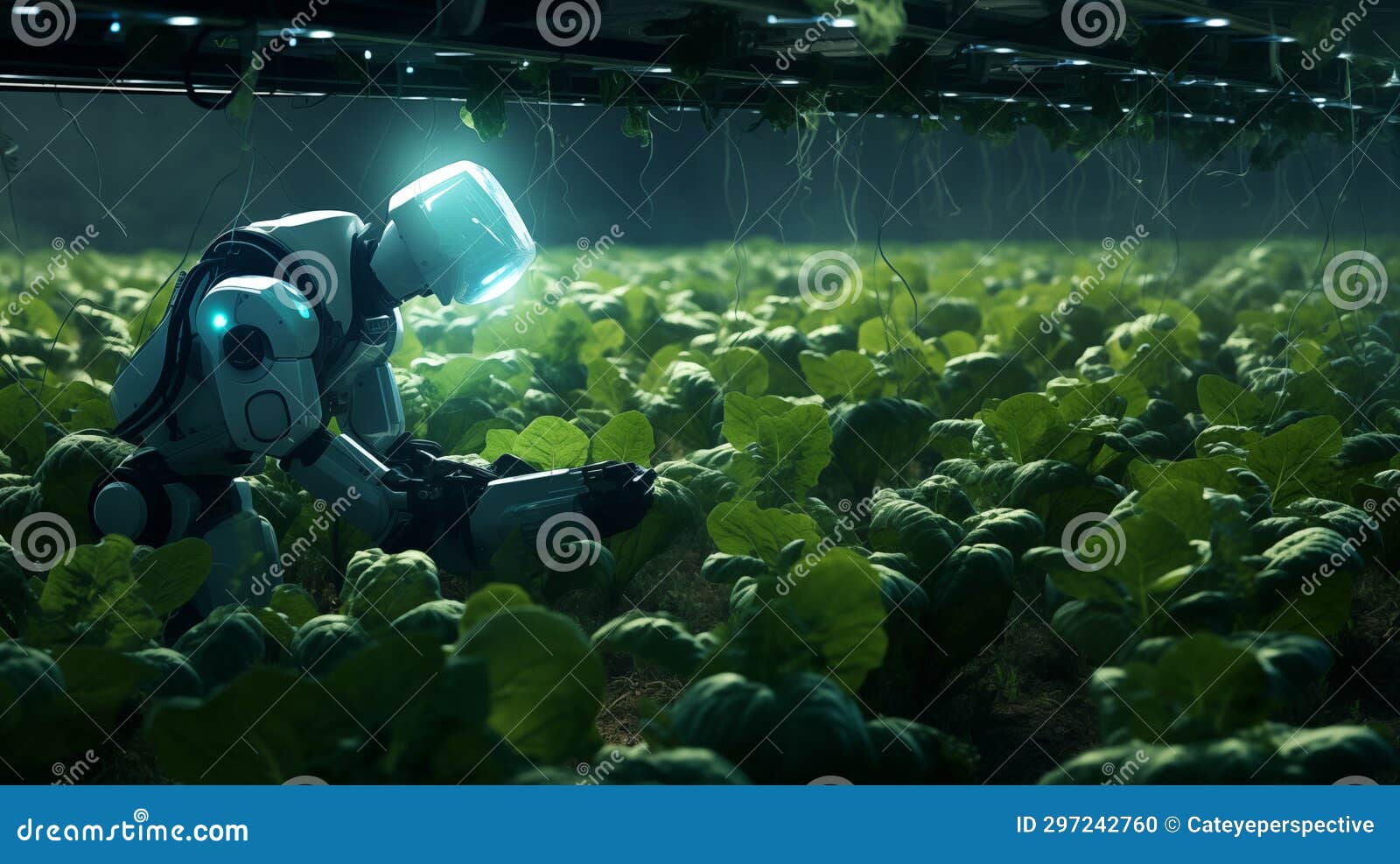 Future of Digital Agriculture, Robots Growing and Harvesting Crops. AI ...