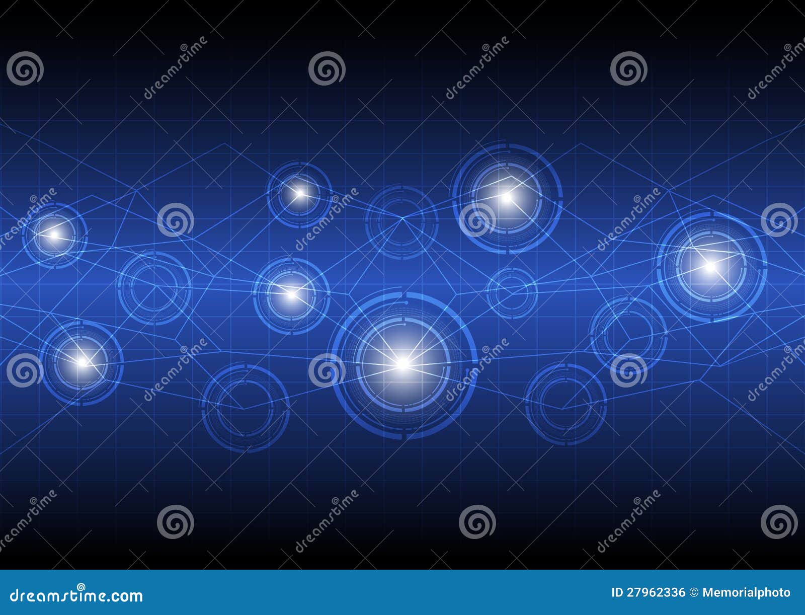 Future Digital Concept Technology Stock Vector - Illustration of design ...