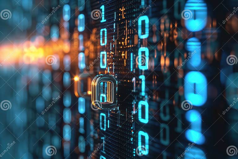 Future Digital Cyberspace Technology Communication Network High Speed ...