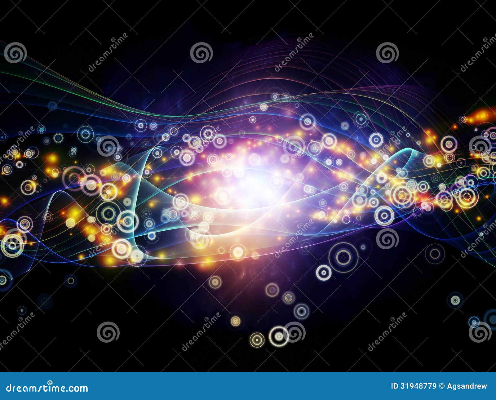 Future of Dynamic Network stock image. Image of motion - 31948779