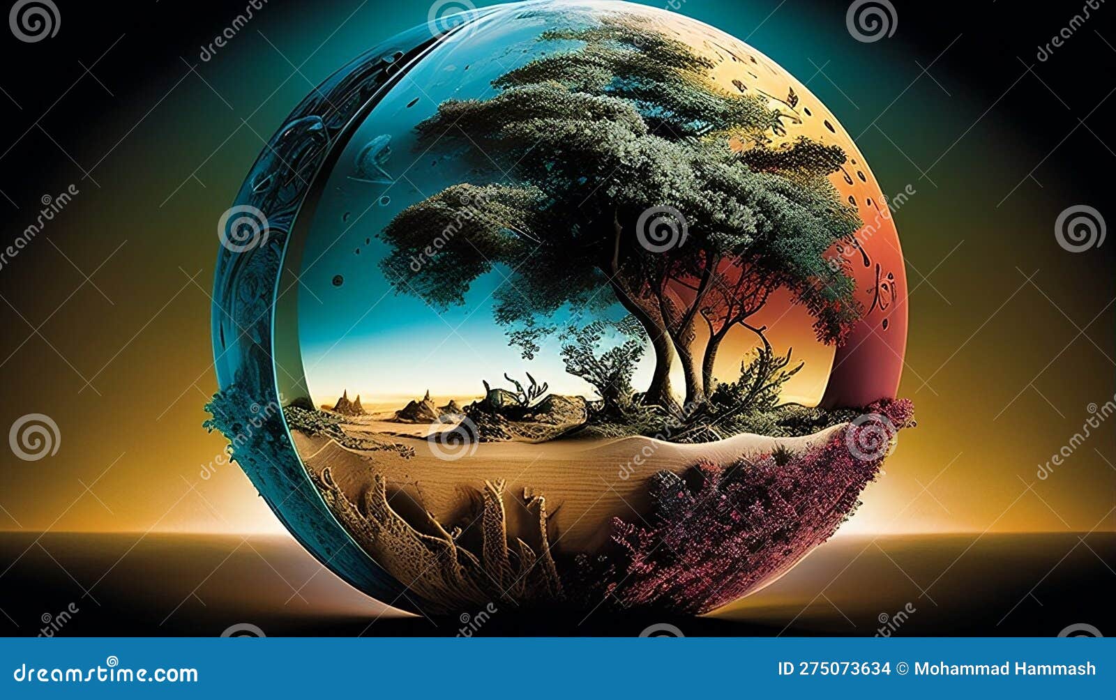 Future Earth: a Pascal Blanch Style Imagery of Our Planet in 1000 Years ...