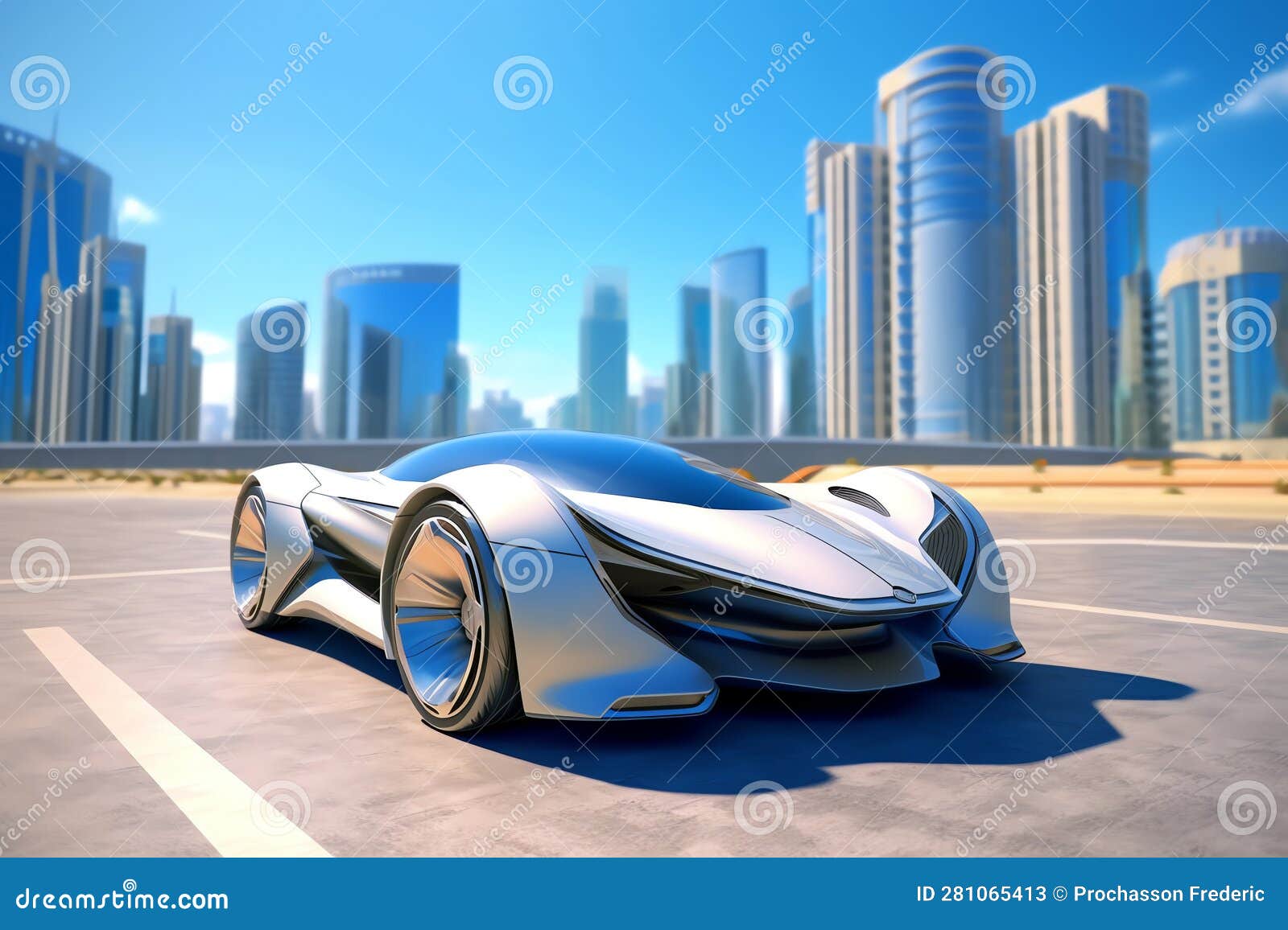 Future Of Electric Vehicle Charging A Stunning Closeup Of A Modern ...