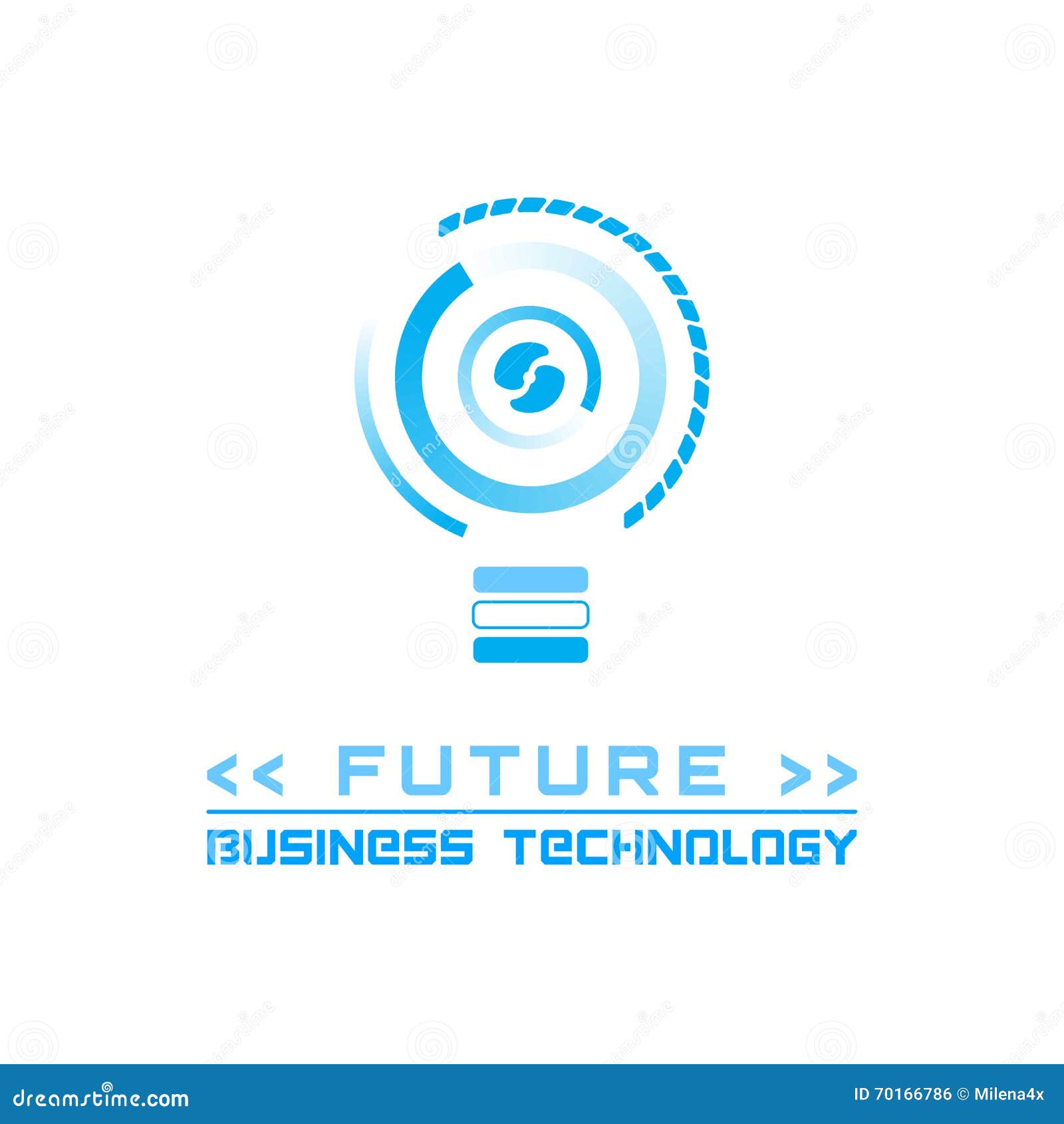 Future Element Icons, Business Logo Bulb, Vector Technology Stock ...