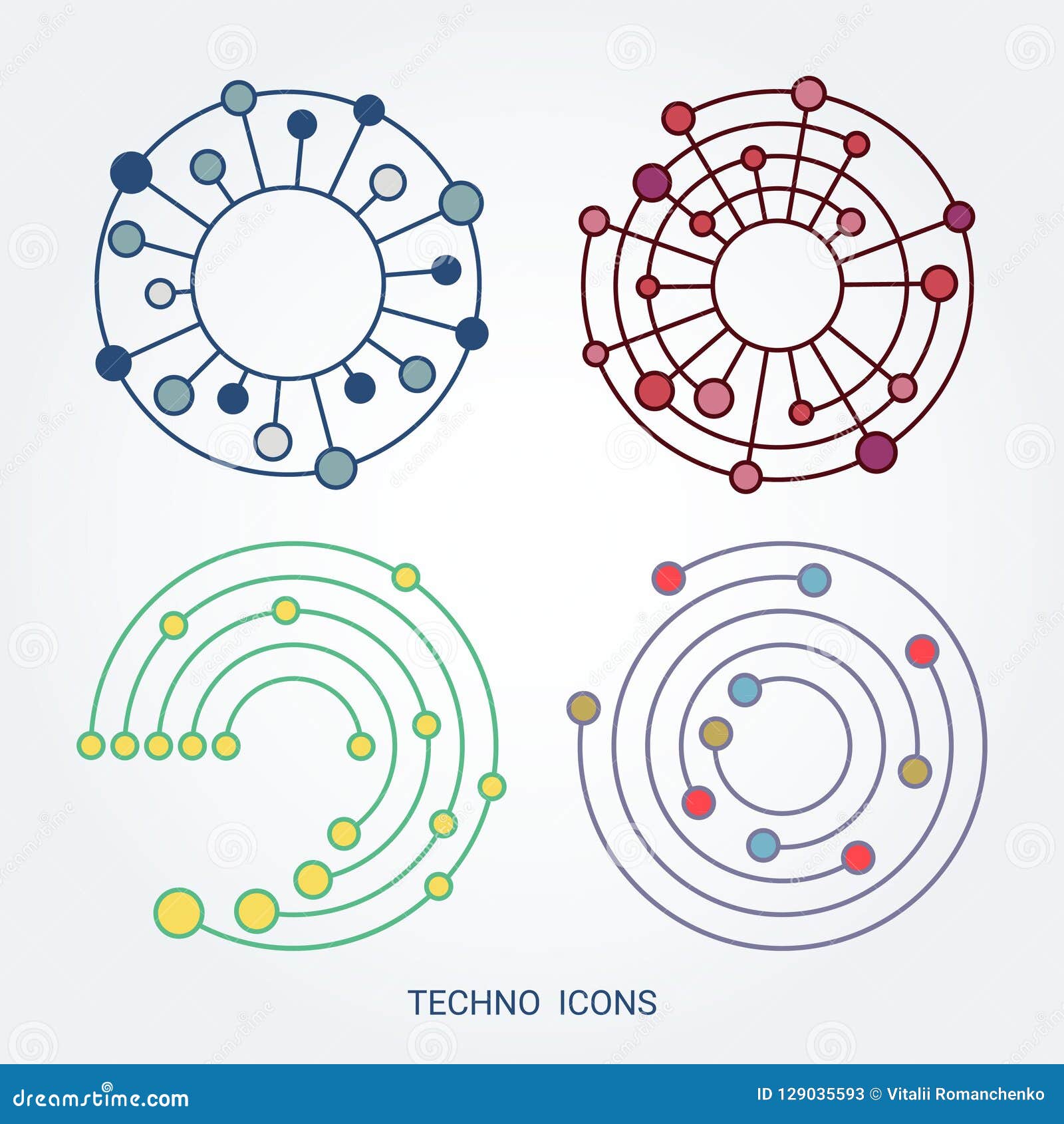 Technology Logo, Computer and Data Related Business, Hi-tech and ...