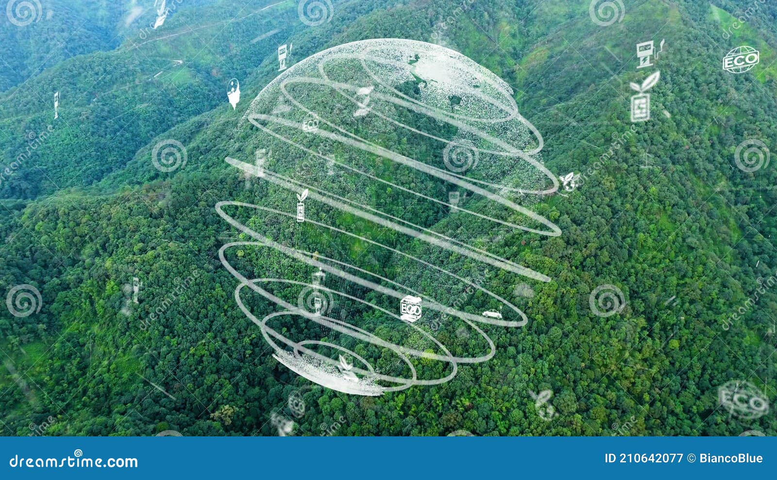 Future Environmental Conservation and Sustainable ESG Modernizat Stock ...