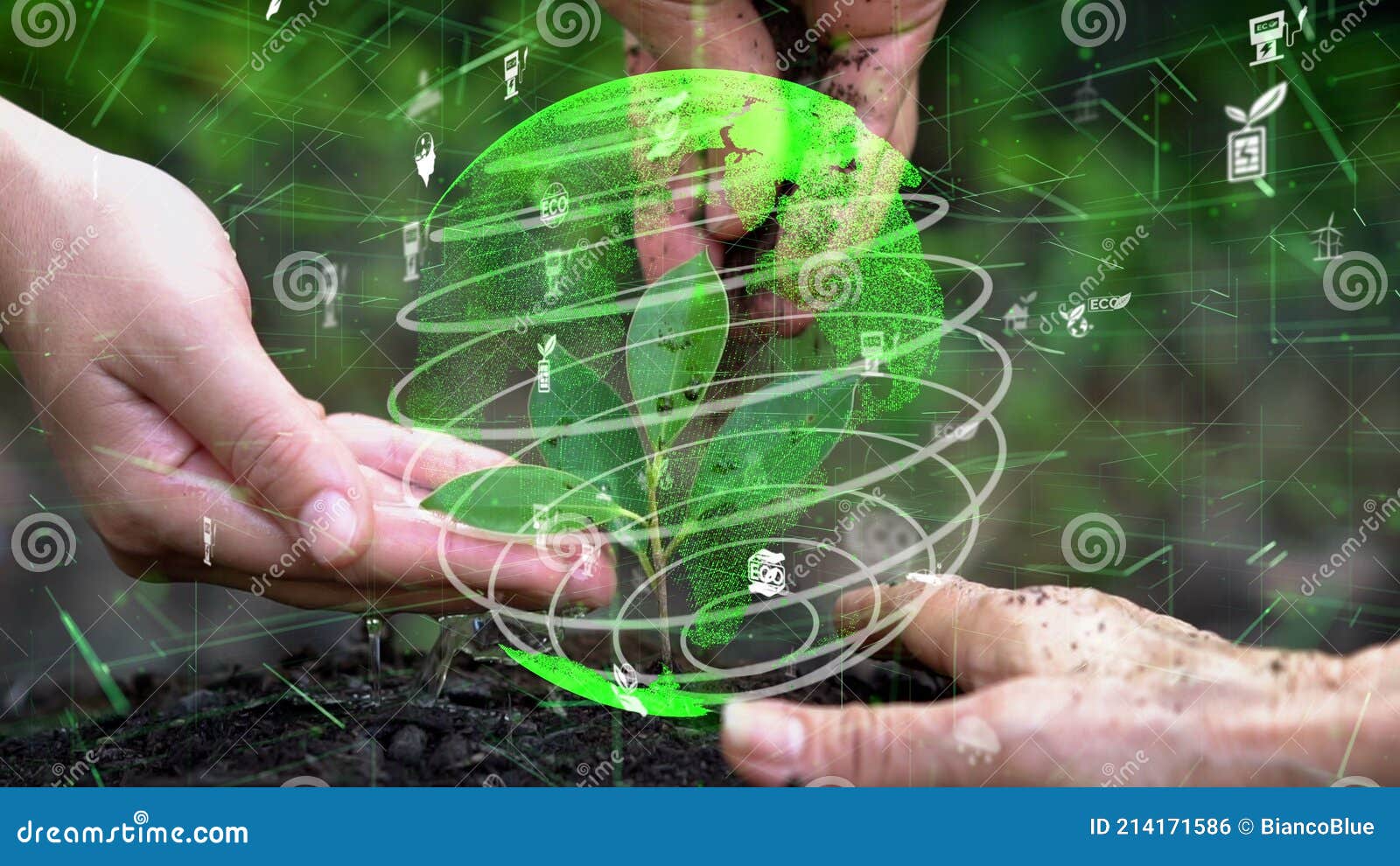 Future Environmental Conservation and Sustainable ESG Modernizat Stock ...