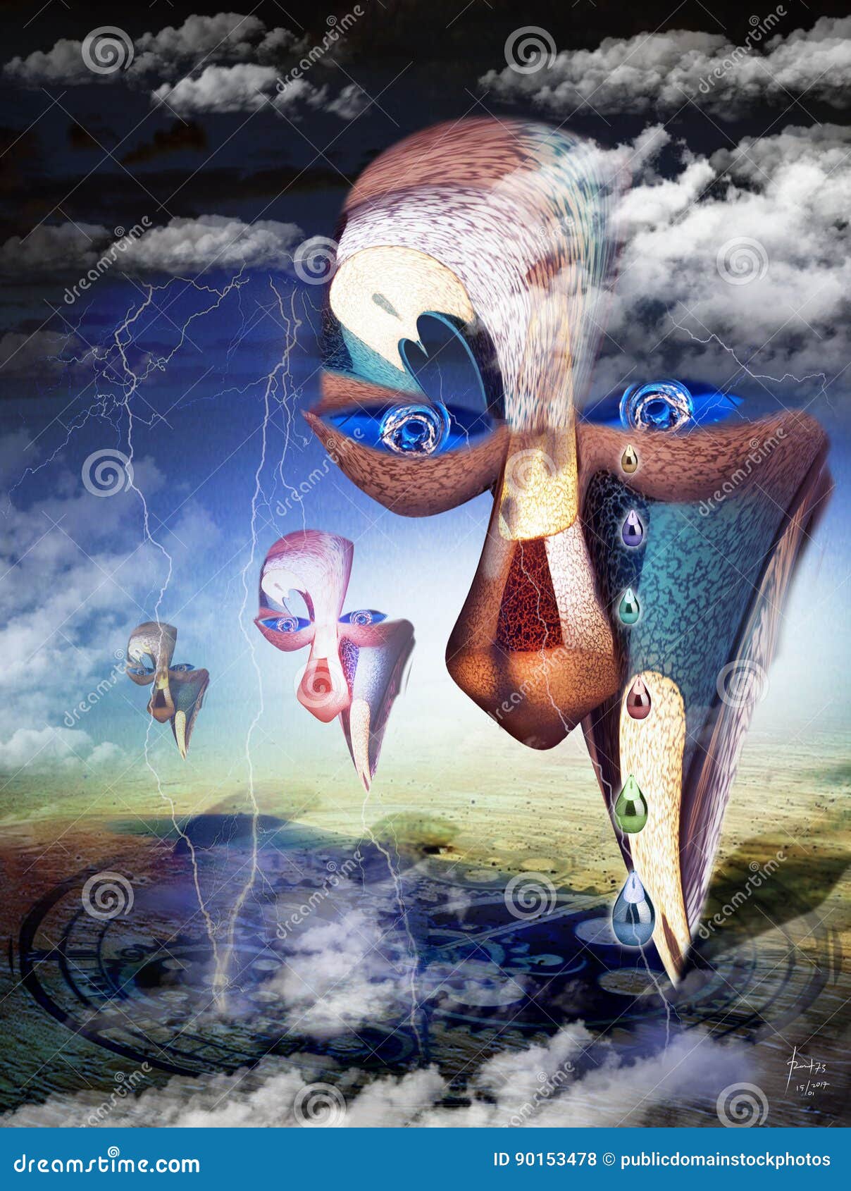 The FUTURE FACE Picture. Image: 90153478