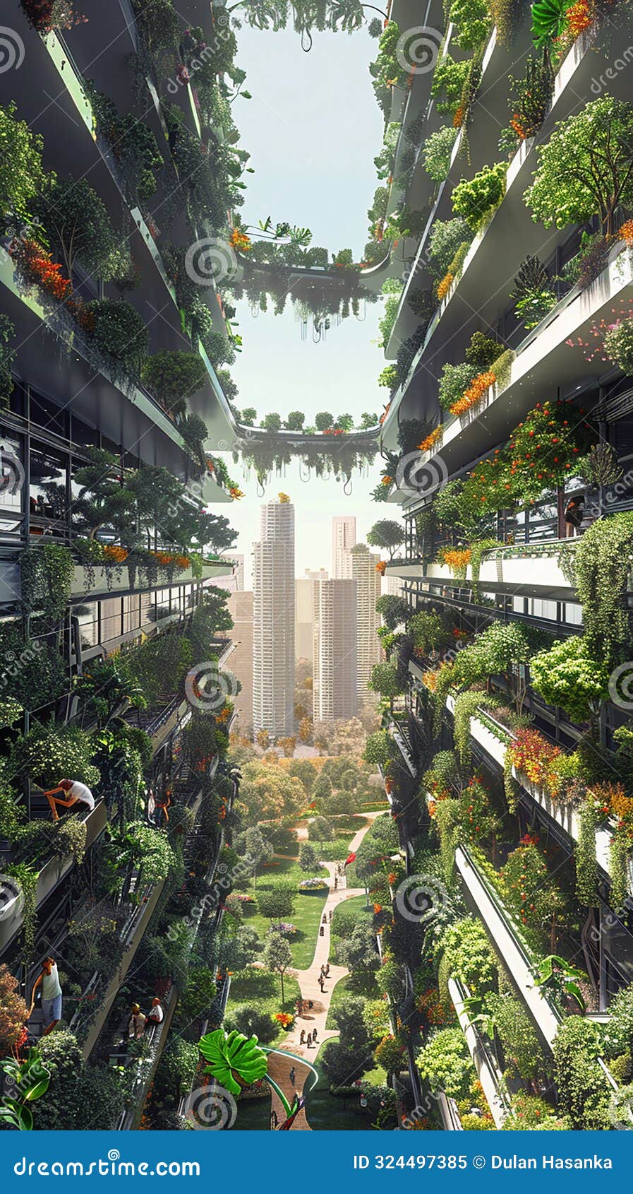 Future Farming Technology stock illustration. Illustration of ...