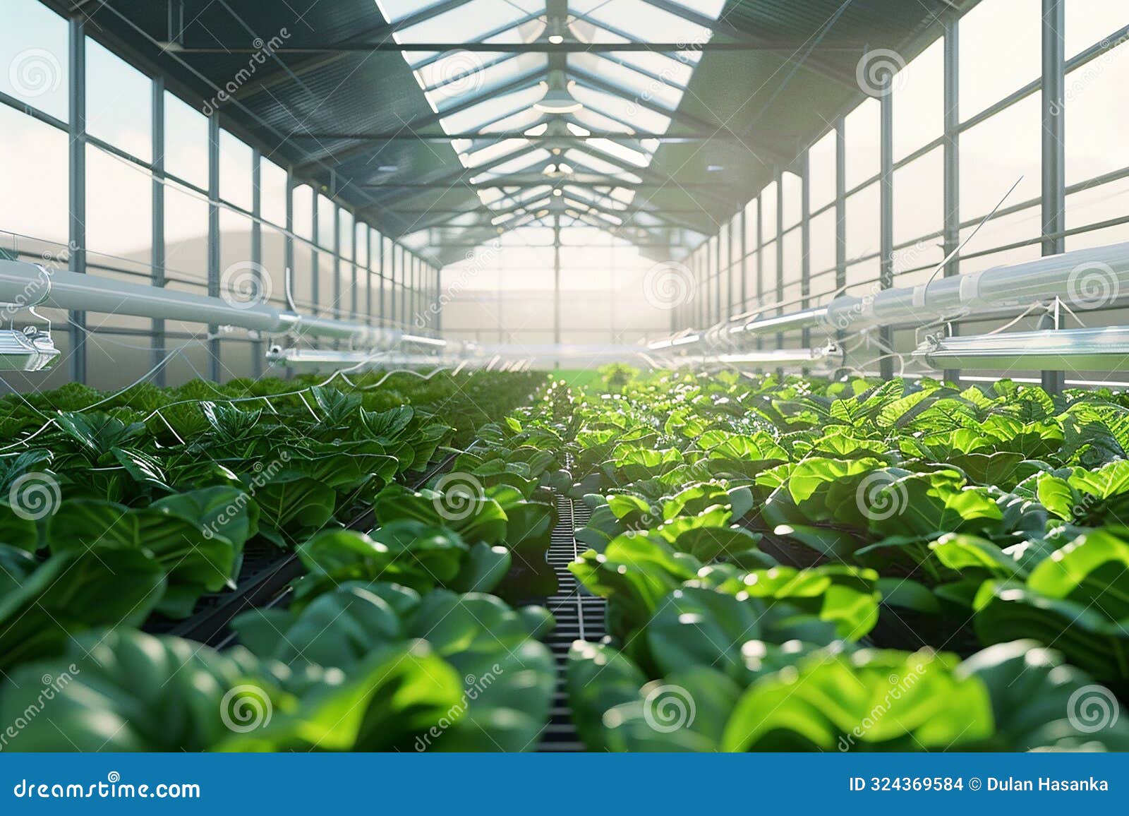 Future Farming Technology stock illustration. Illustration of ...