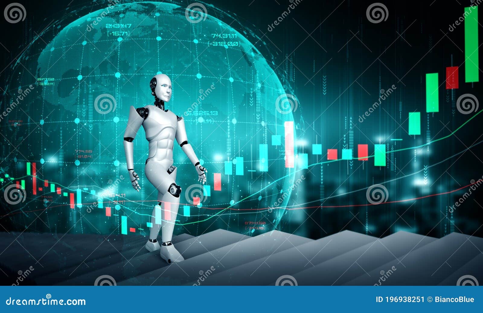 Future Financial Technology Controlled by AI Robot Using Machine ...