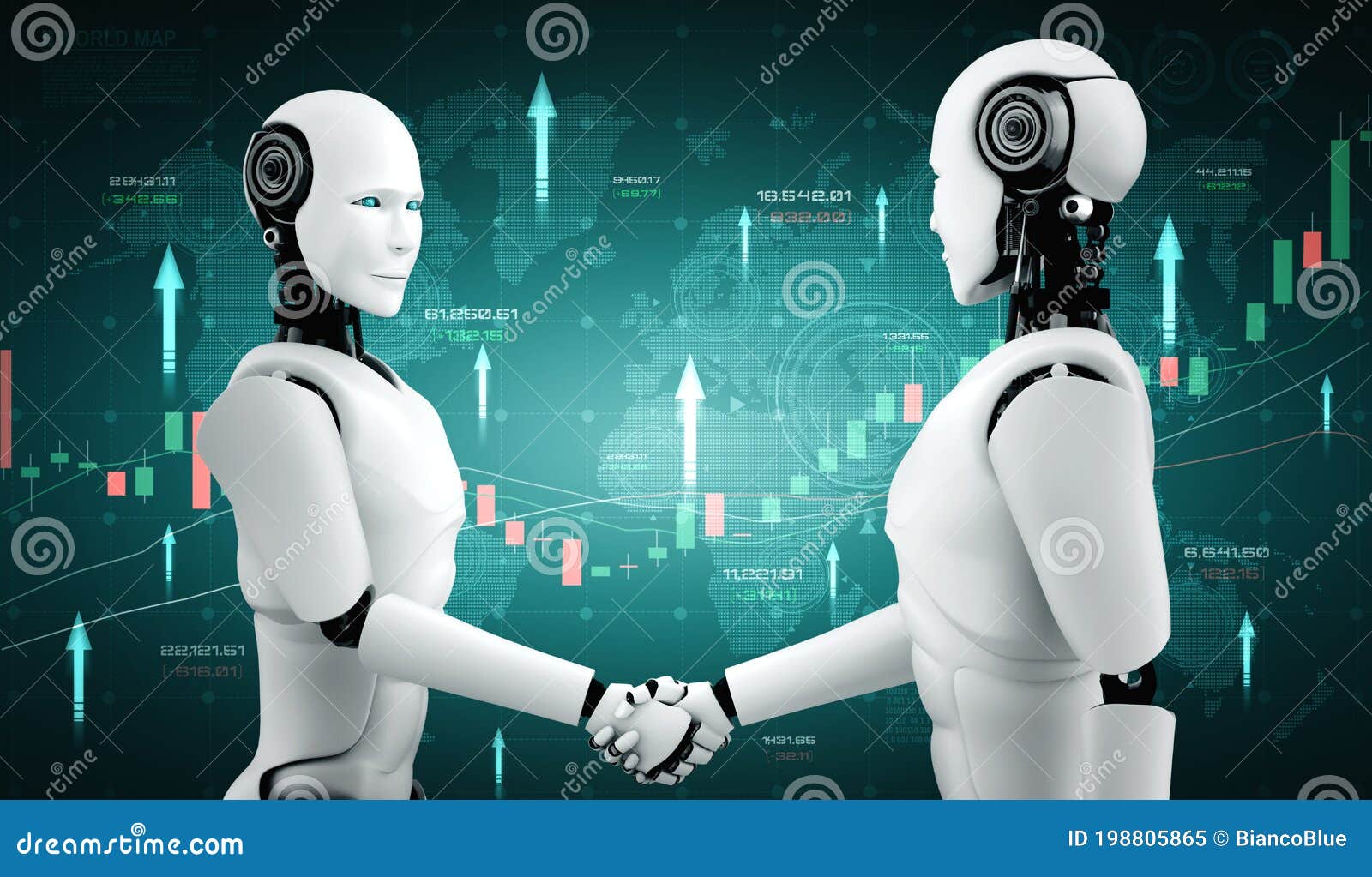 Future Financial Technology Controlled by AI Robot Using Machine ...