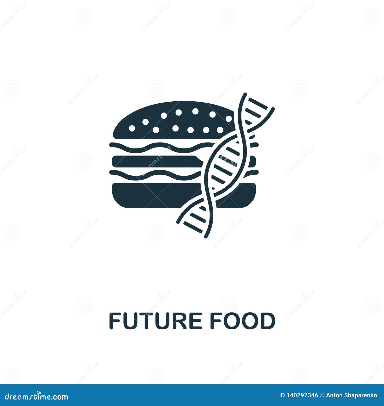 Future Food Icon. Premium Style Design from Future Technology Icons ...