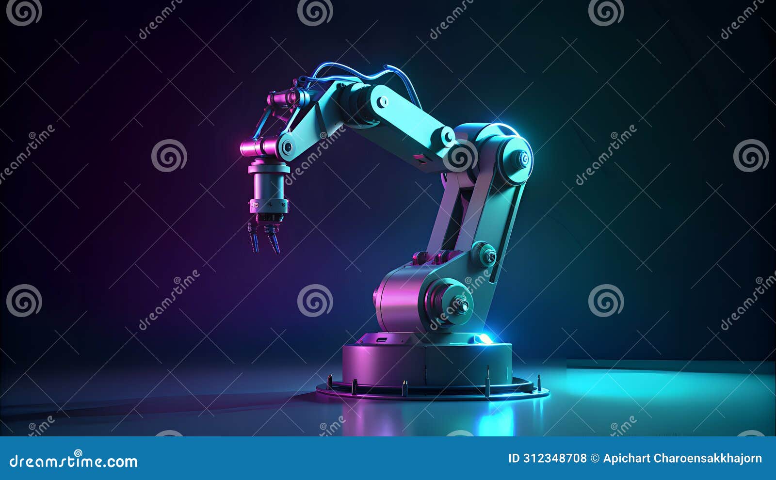 Future Forge, a Glimpse into the World of Modern Robotics Stock ...