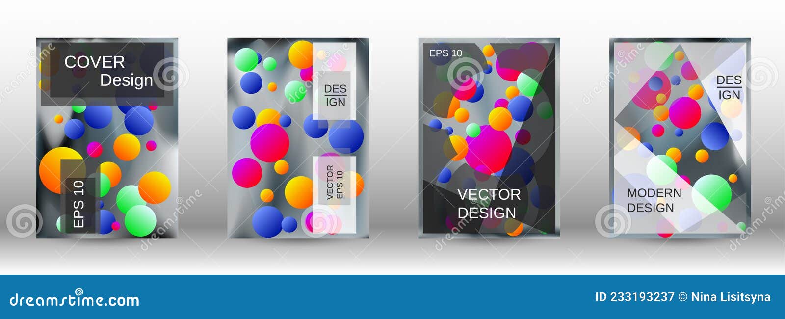 Future Futuristic Template with Stock Vector - Illustration of ...