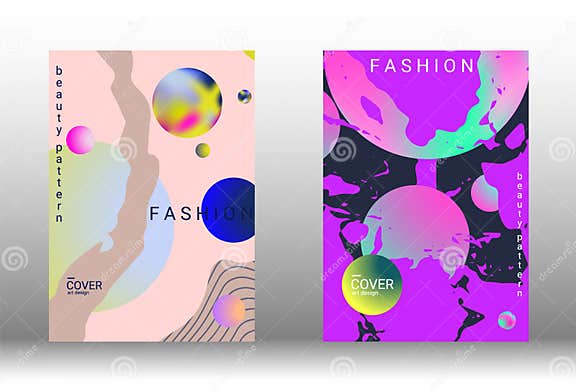Future Futuristic Template with Abstract Forms for Banner Design ...