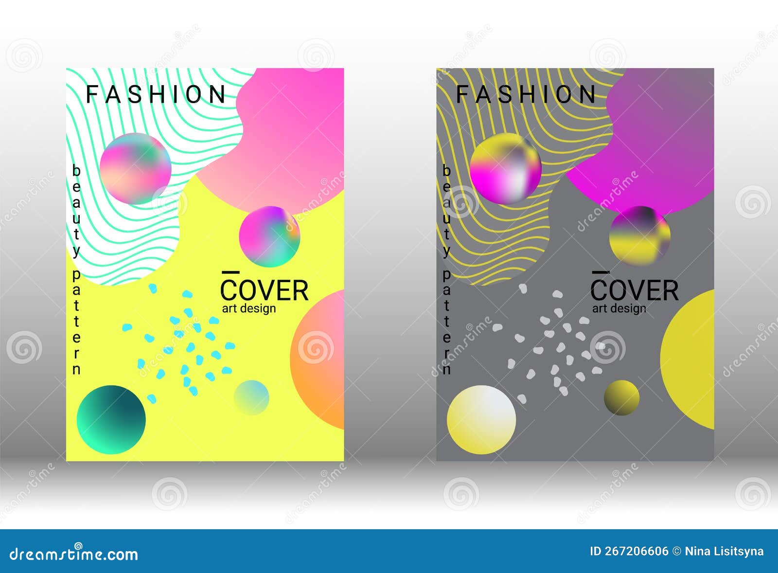 Future Futuristic Template with Abstract Forms for Banner Design ...