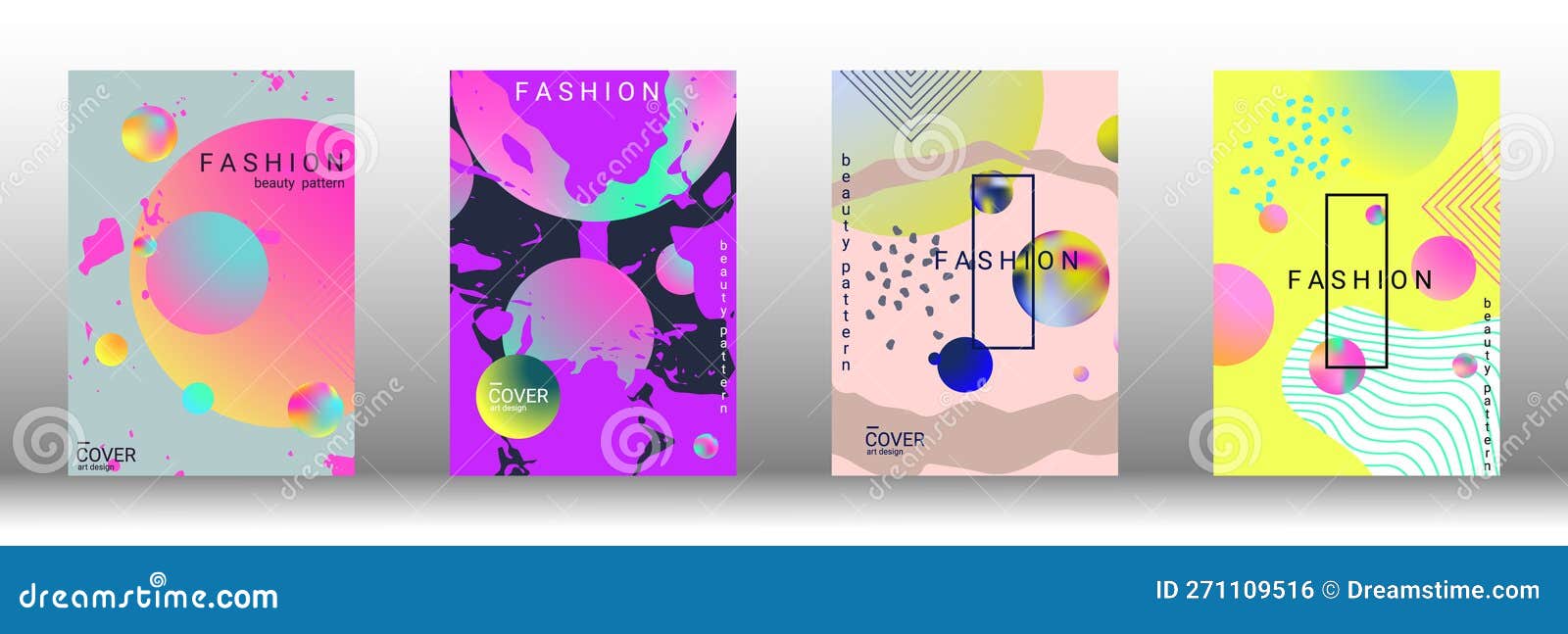 Future Futuristic Template with Abstract Forms for Banner Design ...