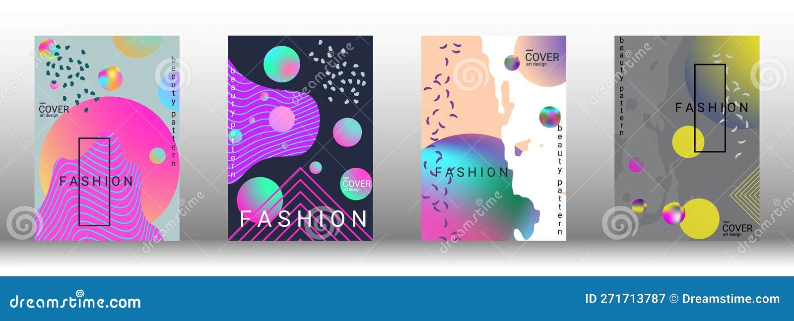 Future Futuristic Template with Abstract Forms for Banner Design ...