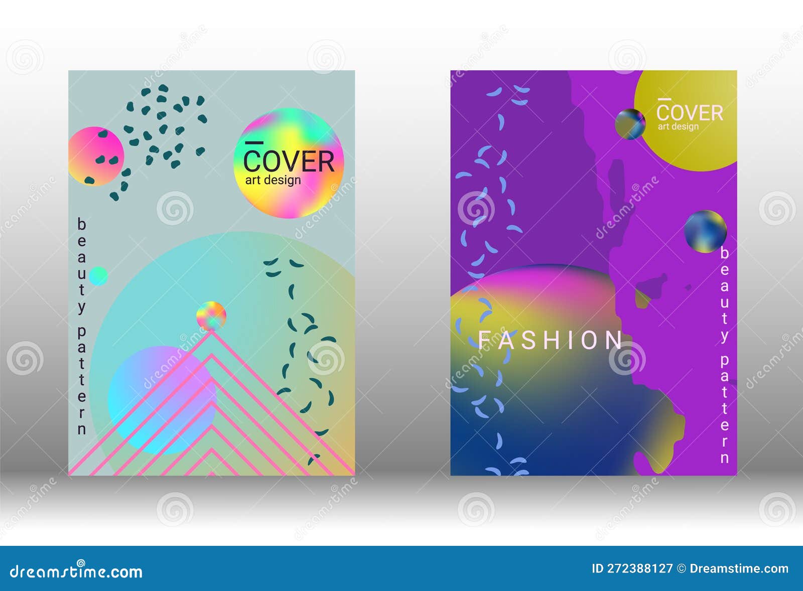 Future Futuristic Template with Abstract Forms for Banner Design ...