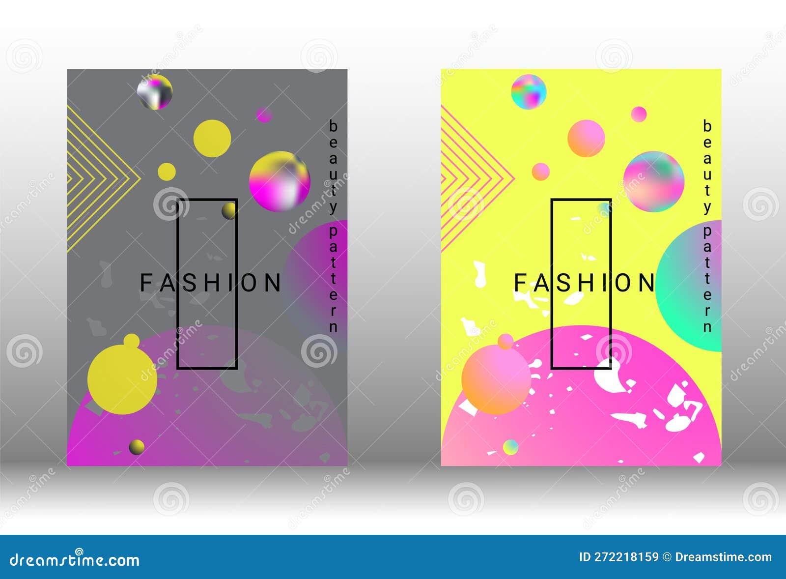 Future Futuristic Template with Abstract Forms for Banner Design ...
