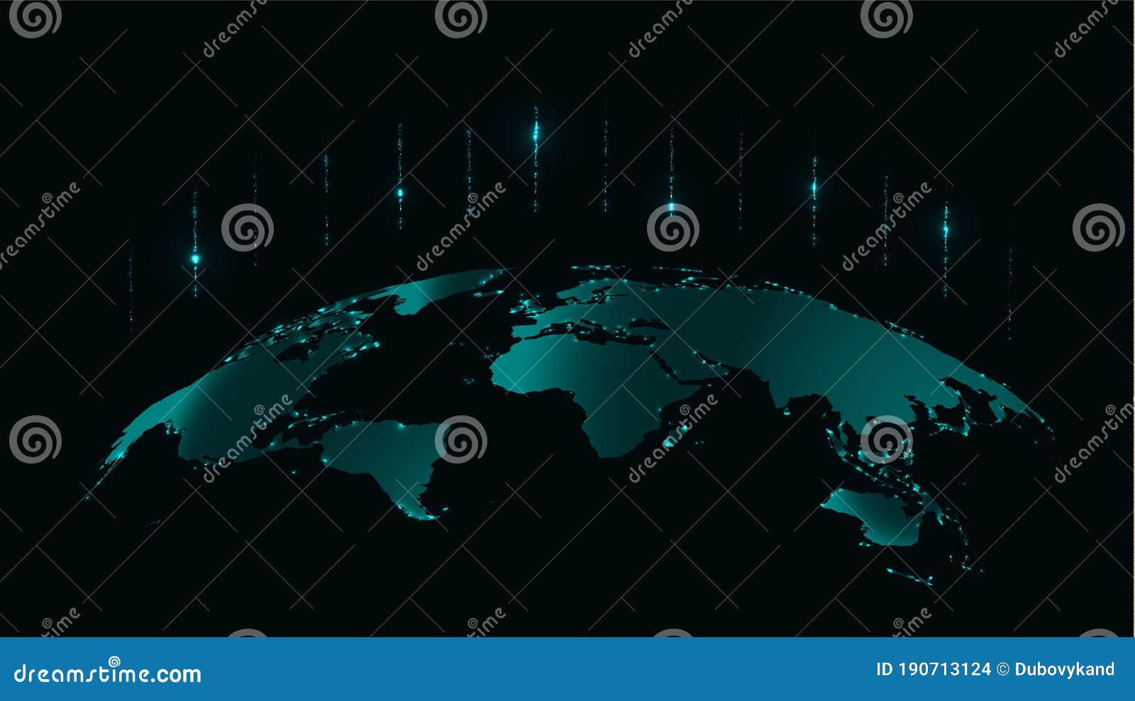 Future Generation Connection Right Here Stock Vector - Illustration of ...