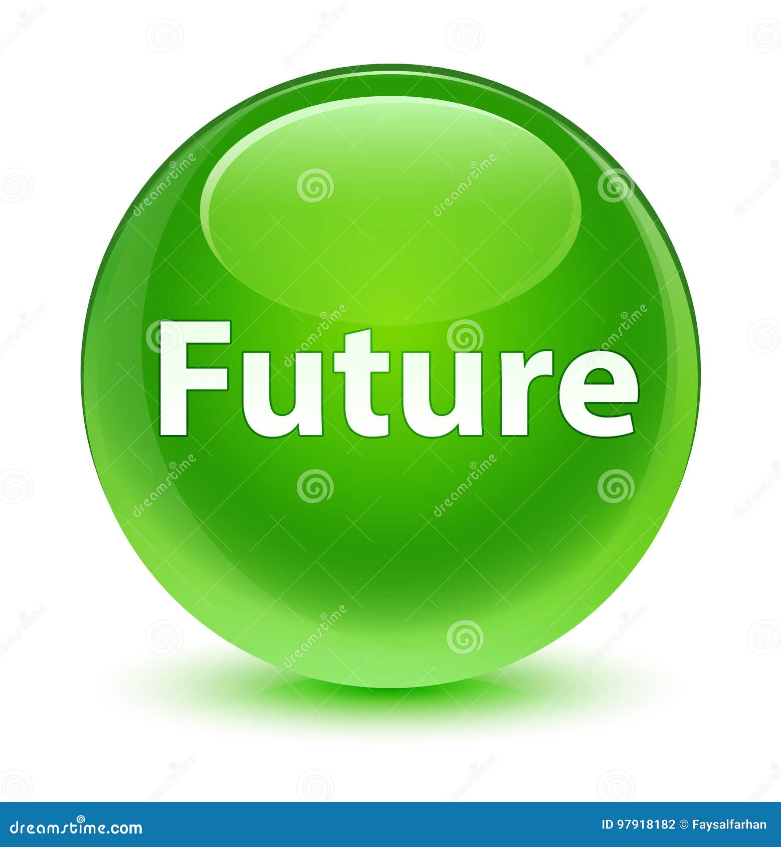 Future Glassy Green Round Button Stock Illustrations – 7 Future Glassy ...