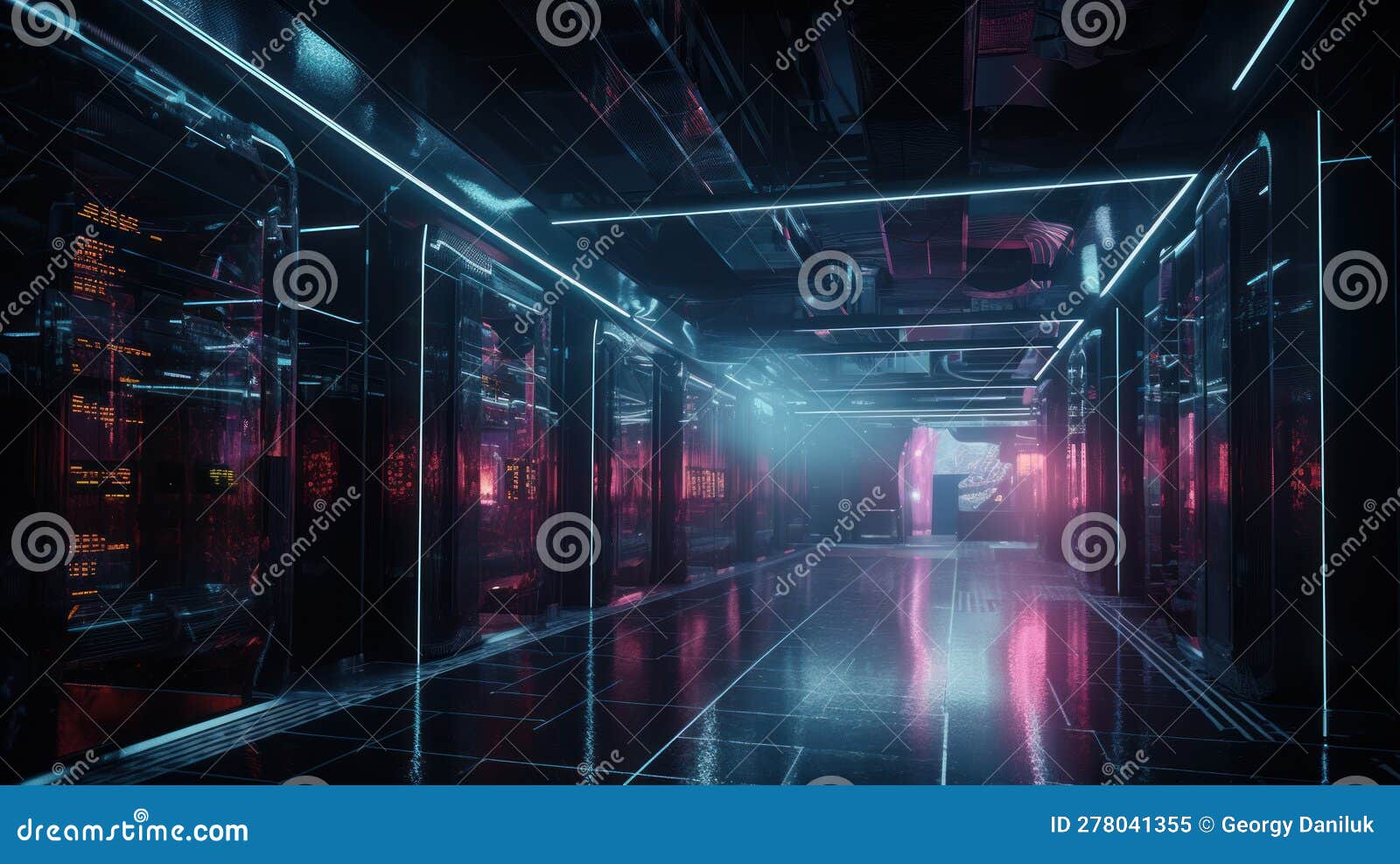 The Future Is Here: AI-Powered Data Center With Futuristic HUID ...
