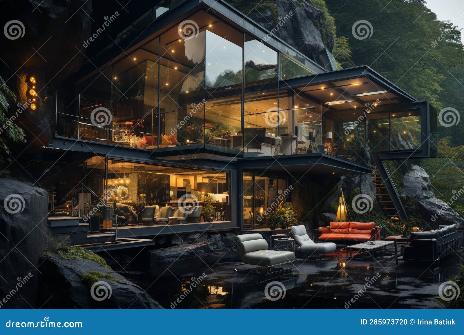 Future House, Futuristic. Smart Technologies, Energy Efficiency, Smart ...