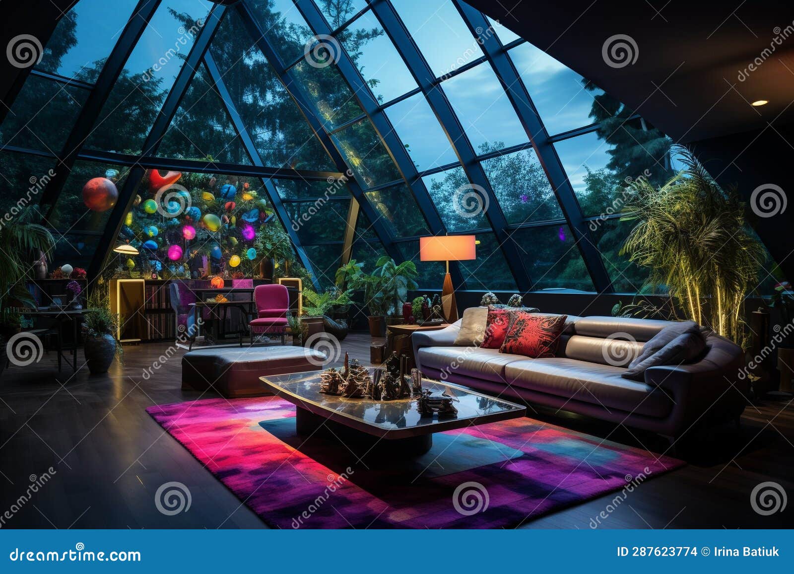 Future House, Futuristic. Smart Technologies, Energy Efficiency, Smart ...