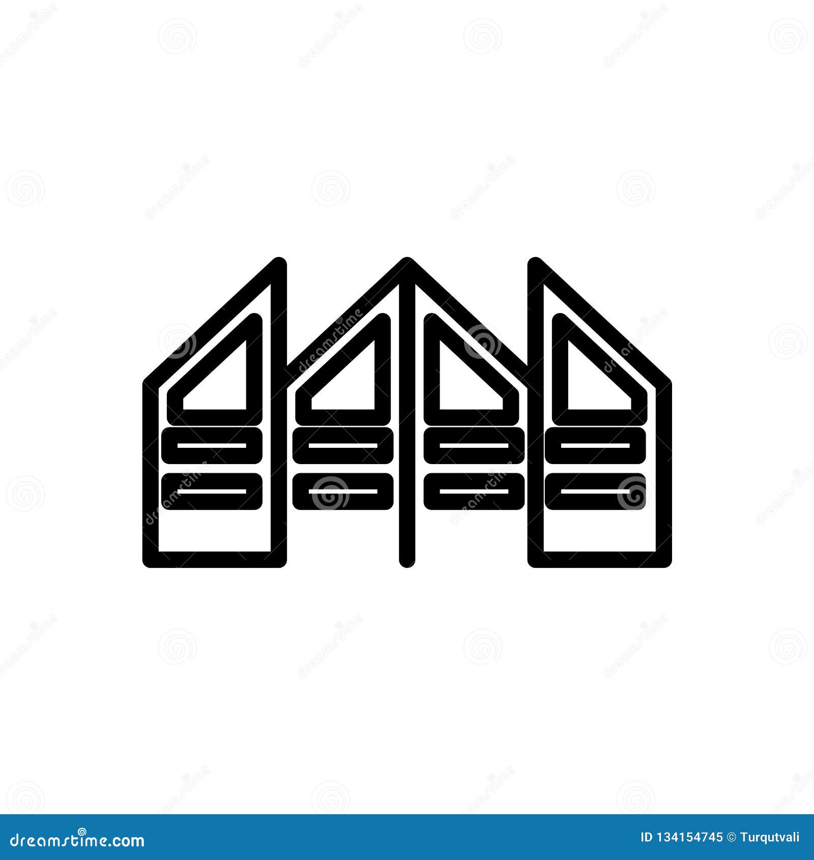 Future House Icon Vector Isolated on White Background, Future House ...