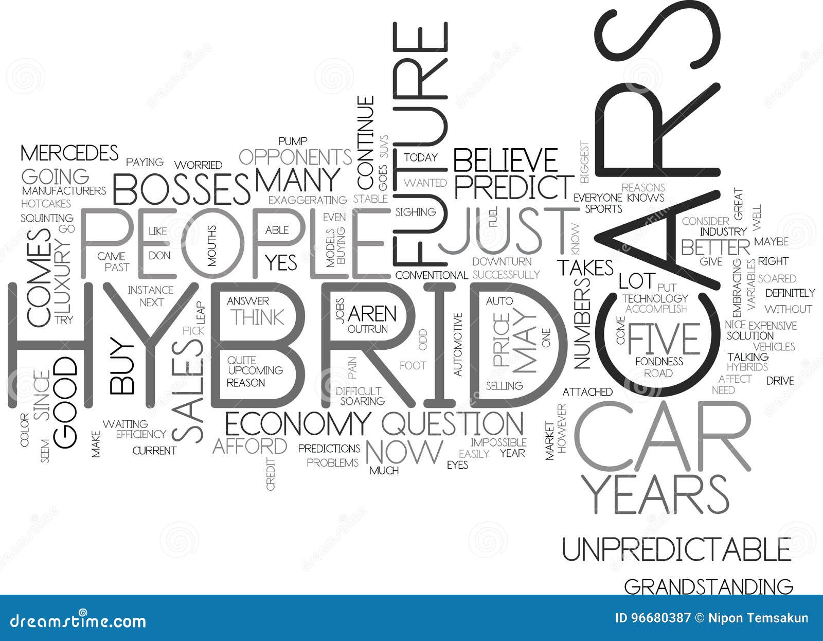Hybrid Word Cloud Stock Photo | CartoonDealer.com #199396980