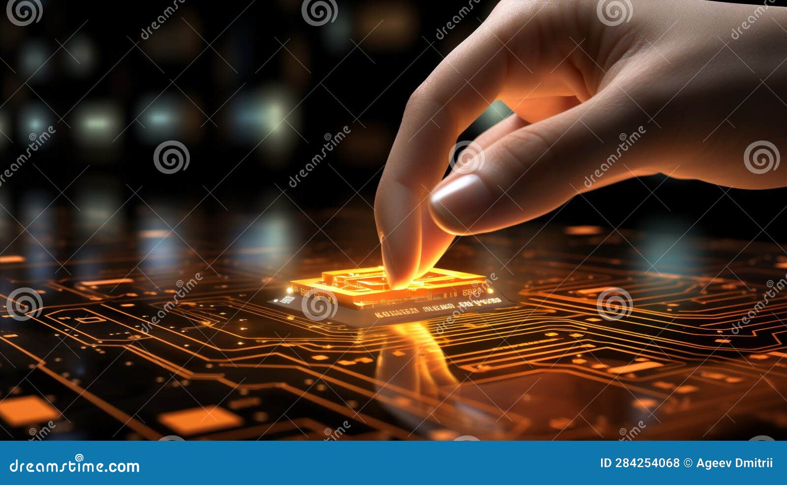 Information Virtual Concept Tech Innovation Technology Screen Business ...