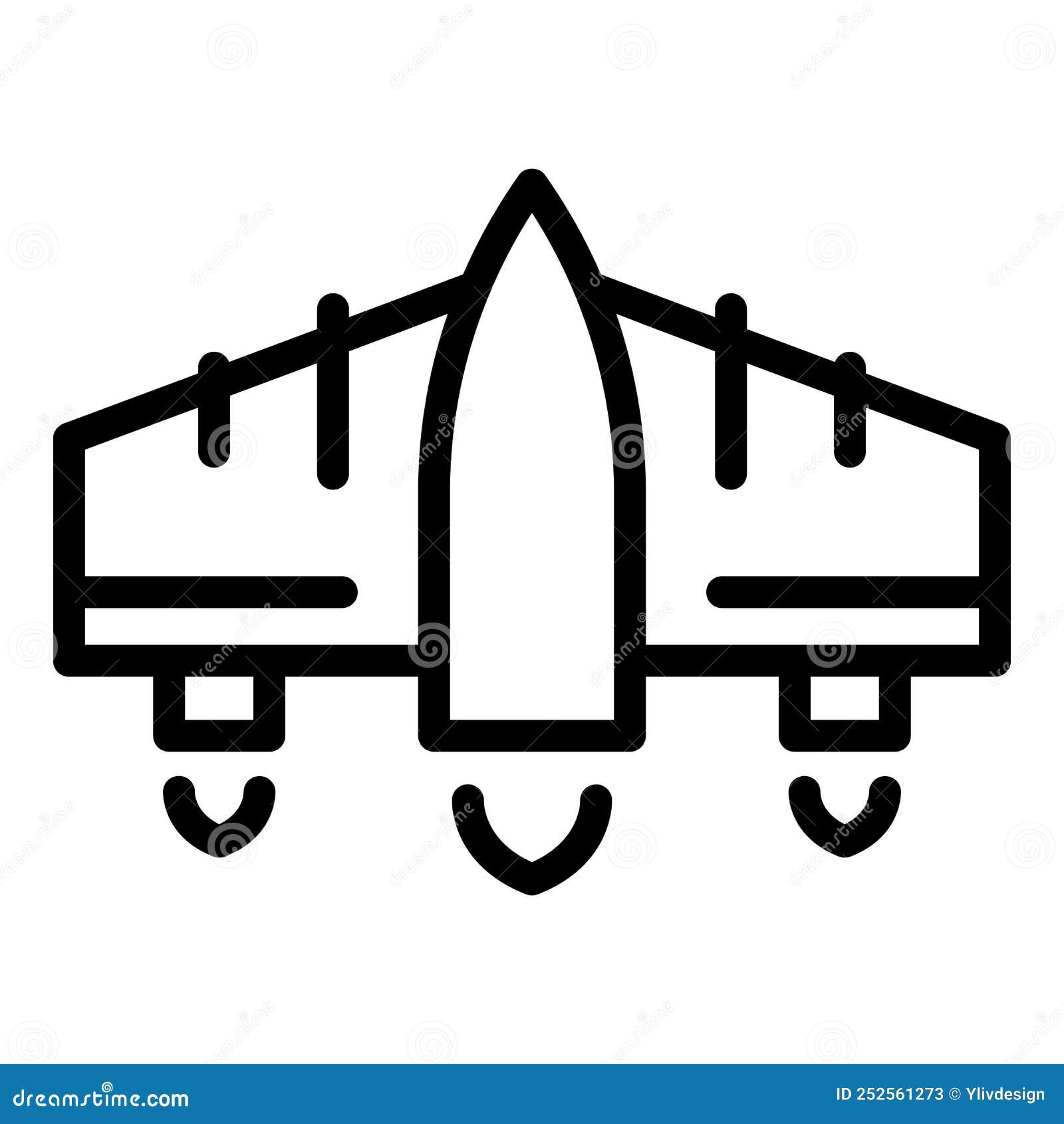 Future Jetpack Icon Outline Vector. Skill Jet Stock Vector ...