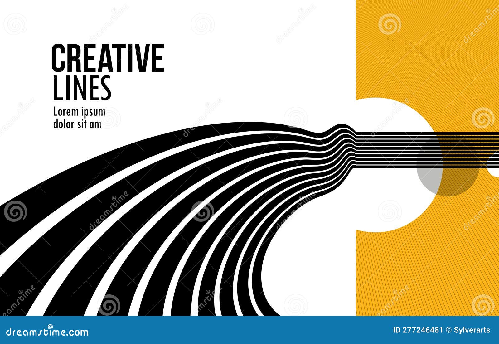 Future Lines in 3D Perspective Vector Abstract Background, Black and ...