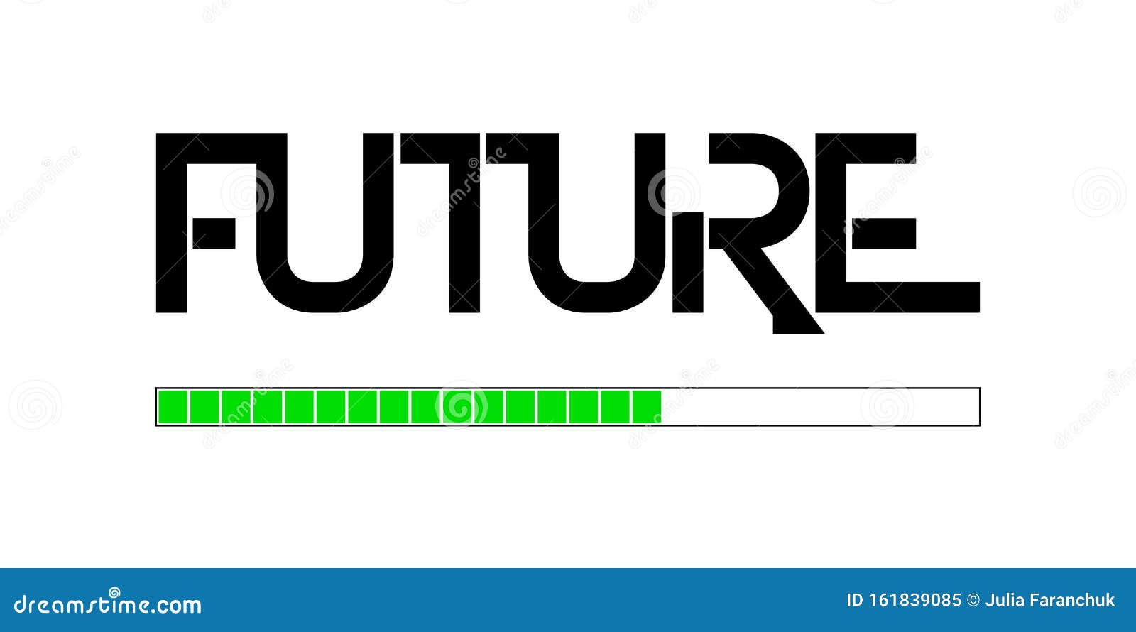 Future Loading, Progress Bar, Techno Design, Rough Texture. Stock ...