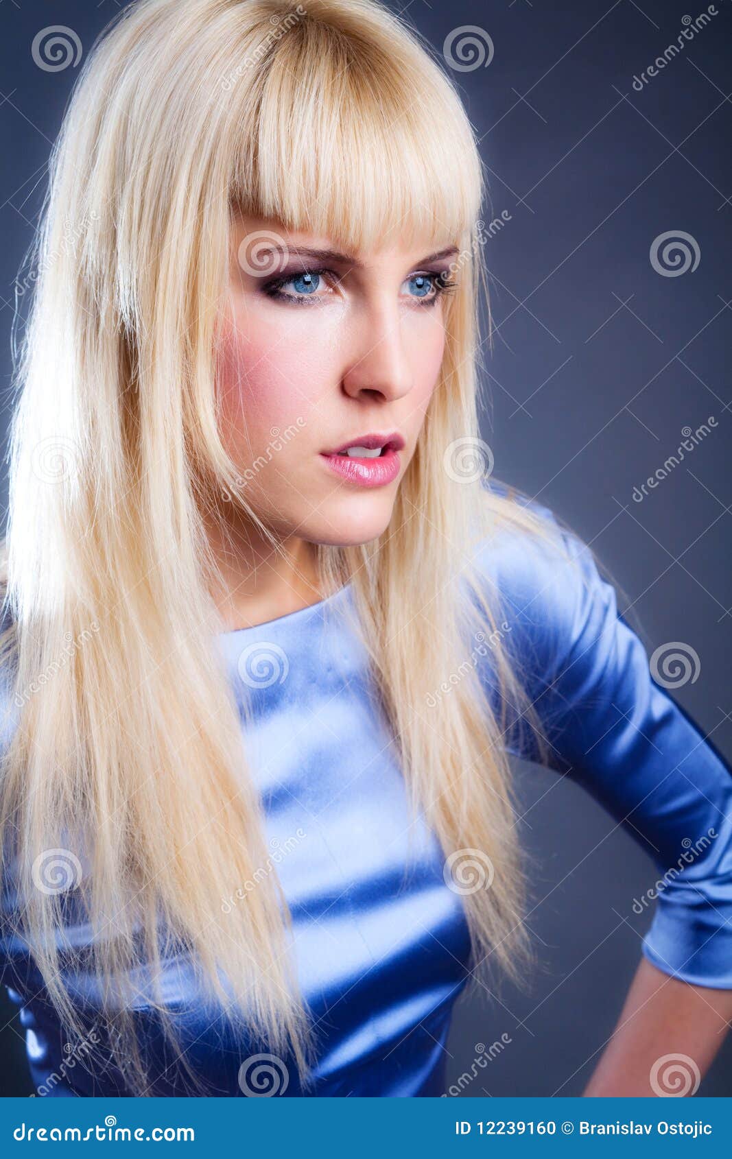 Future look stock photo. Image of eyes, glamor, imagination - 12239160