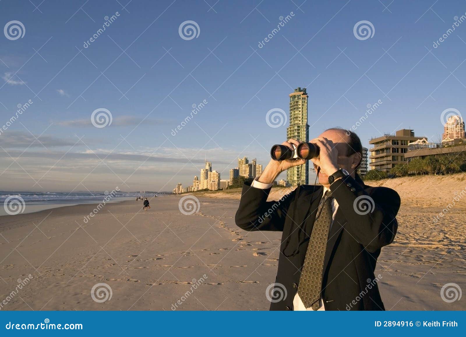 Future looks bright stock photo. Image of beach, business - 2894916