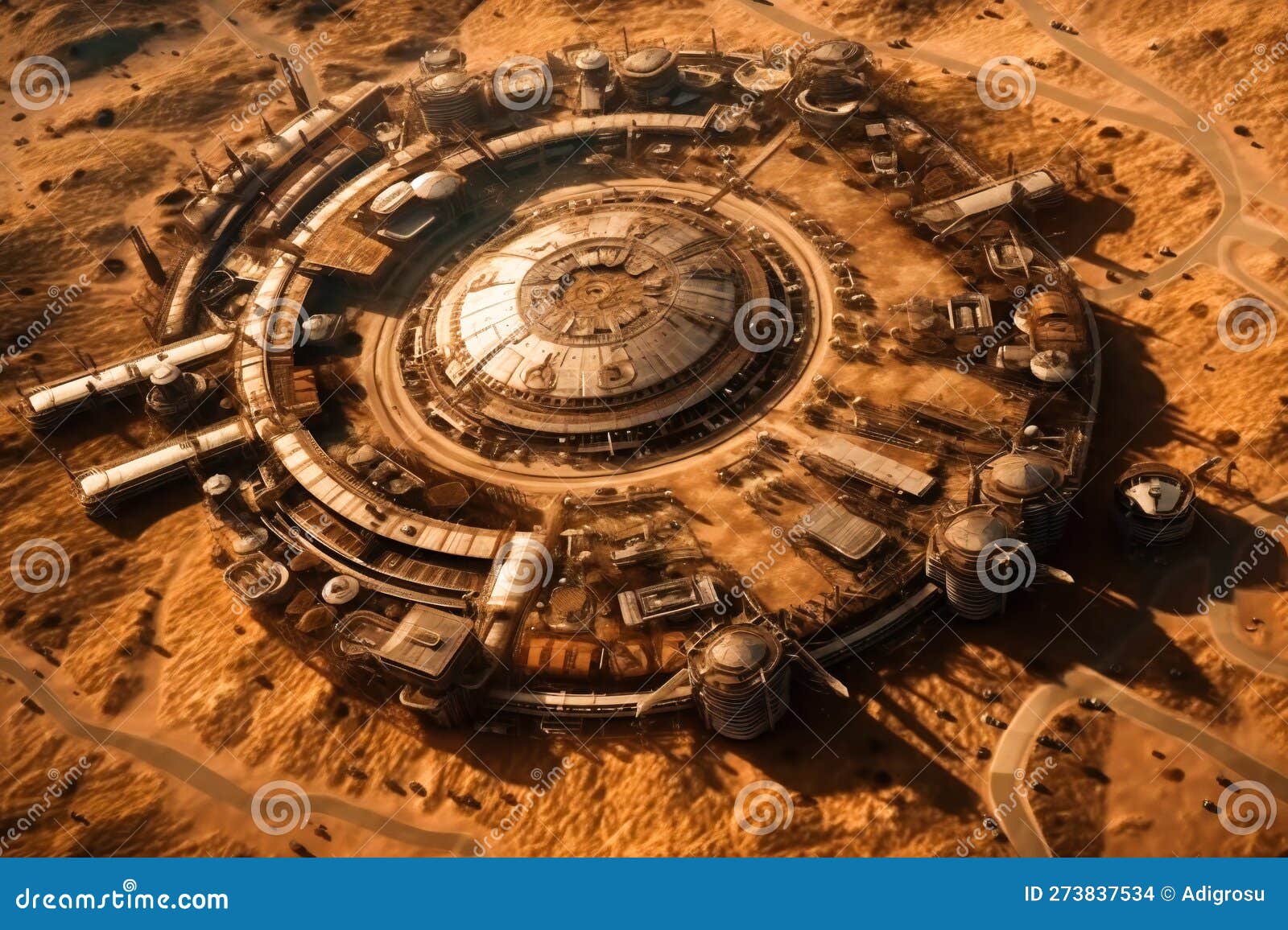 Future Mars Colony