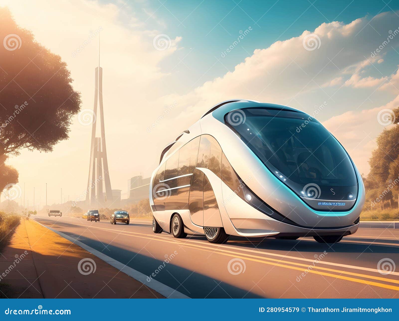 Future Mobility: Innovative Transport in the Digital Age Stock ...
