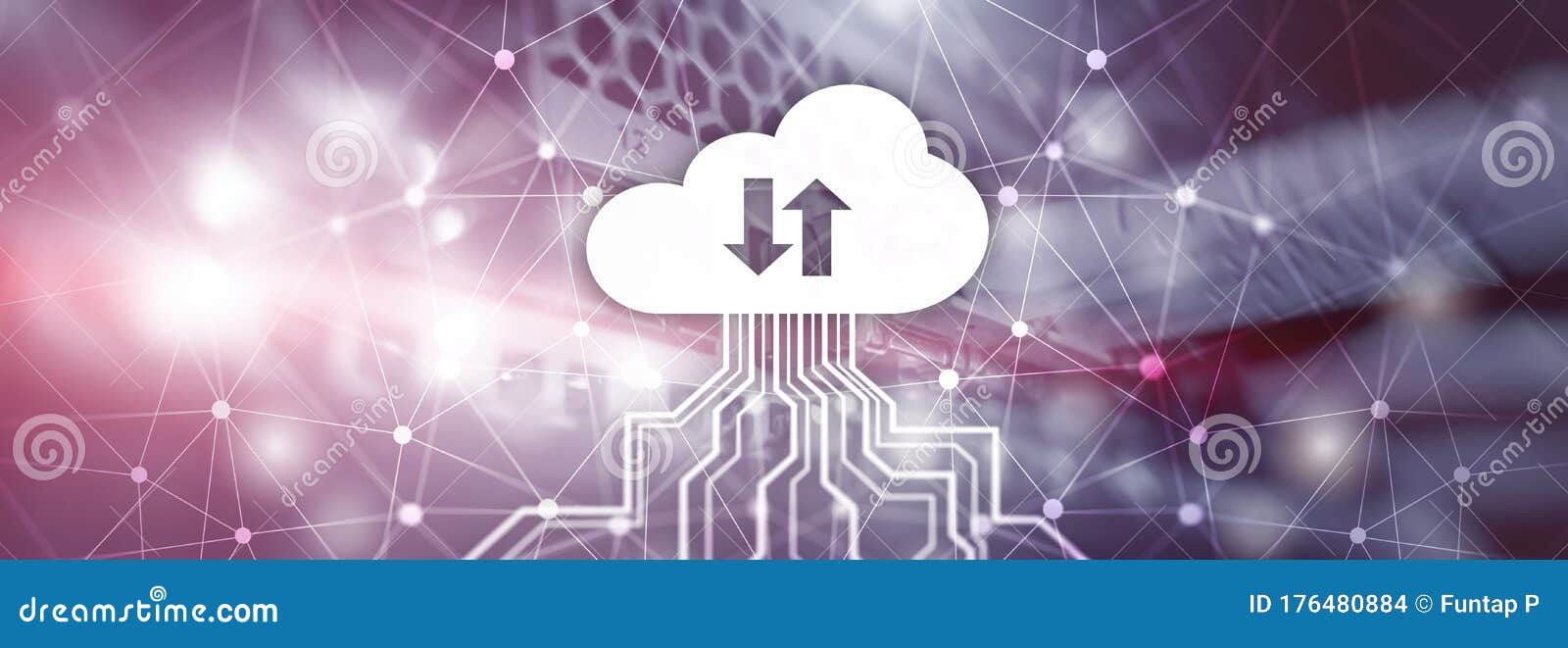 Future Network Cloud Services Business Concept. Cloud for Your ...