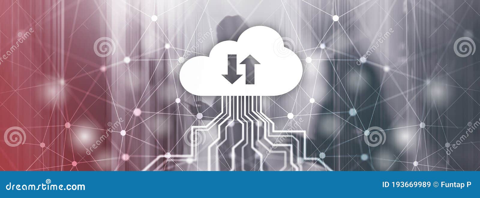 Future Network Cloud Services Business Concept. Cloud for Your ...