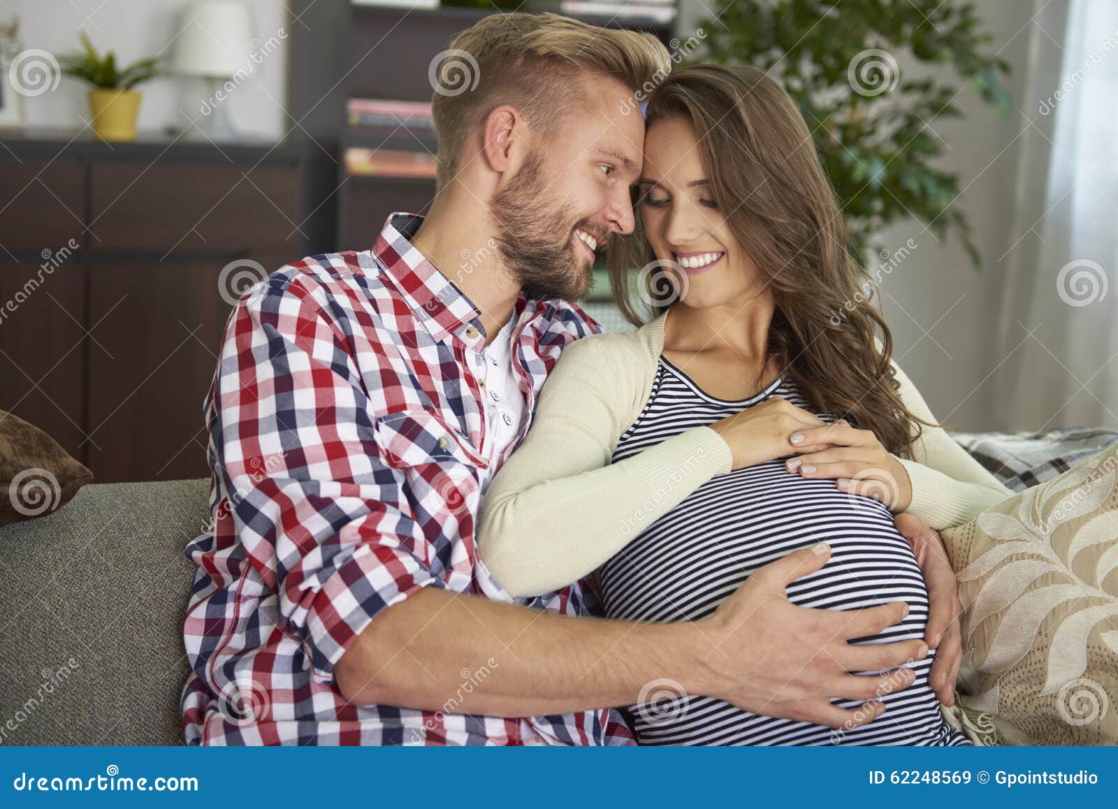 Future parents stock image. Image of father, bonding - 62248569