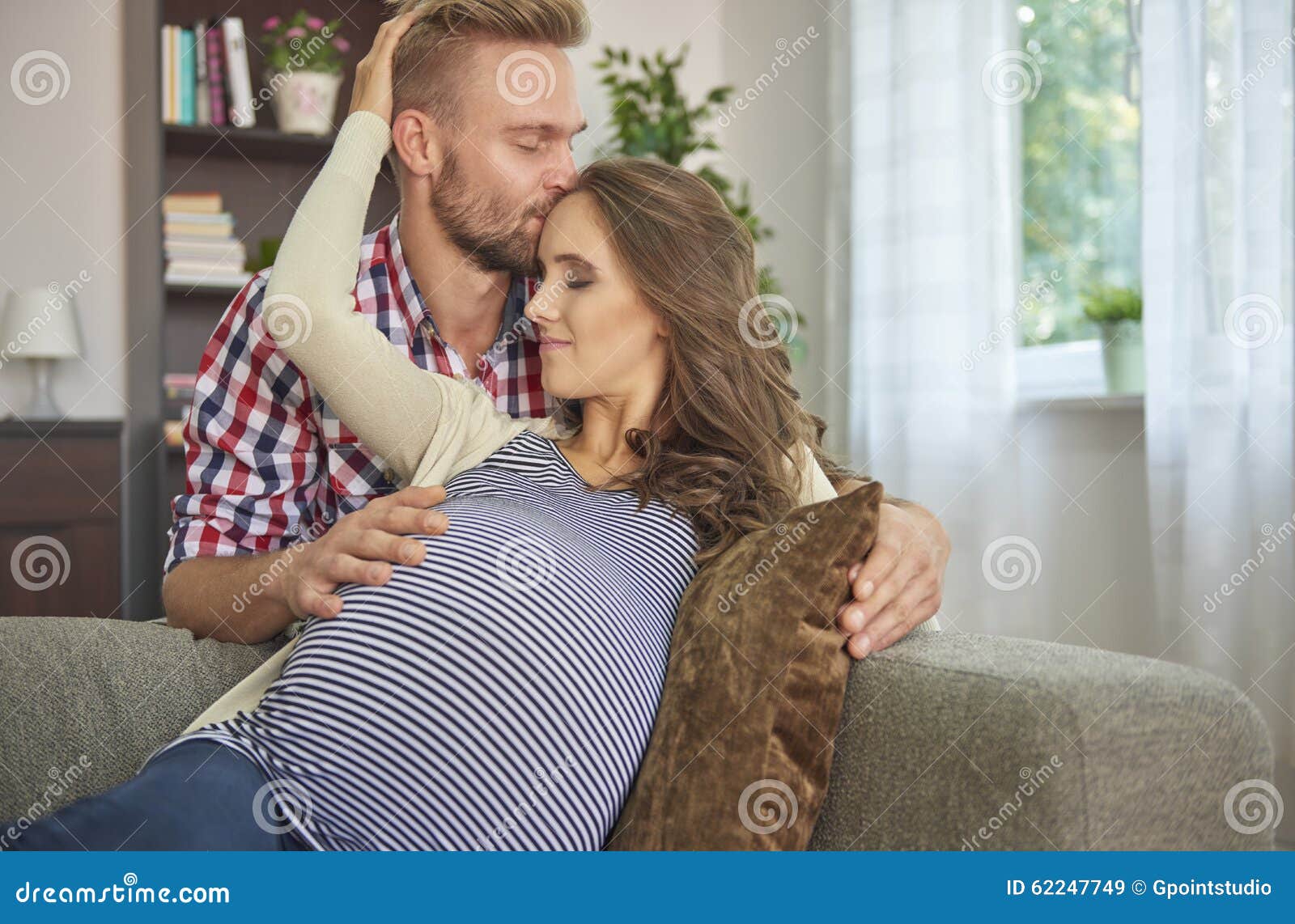 Future parents stock image. Image of mother, home, care - 62247749