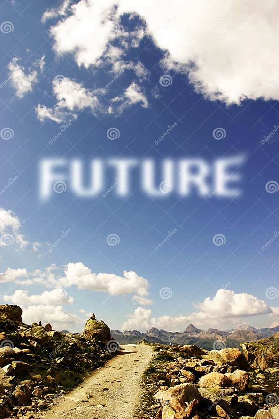 Future path stock photo. Image of exploration, stones - 1045592