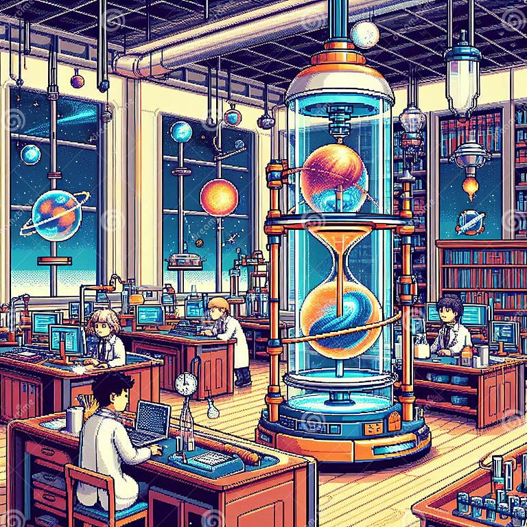 Future Physics Exploration editorial photography. Illustration of desk - 330942367