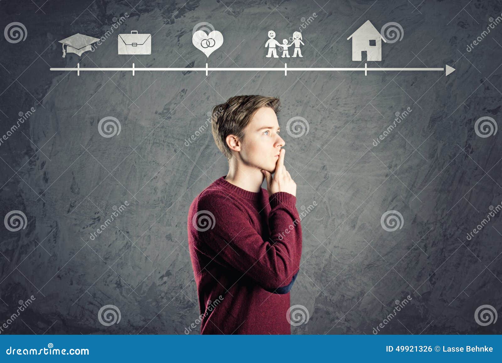 Future Plans stock photo. Image of cycle, personally - 49921326