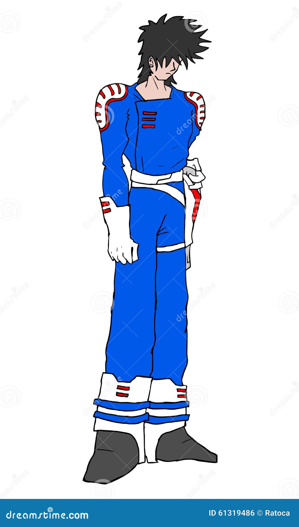 Future police stock vector. Illustration of futuristic - 61319486