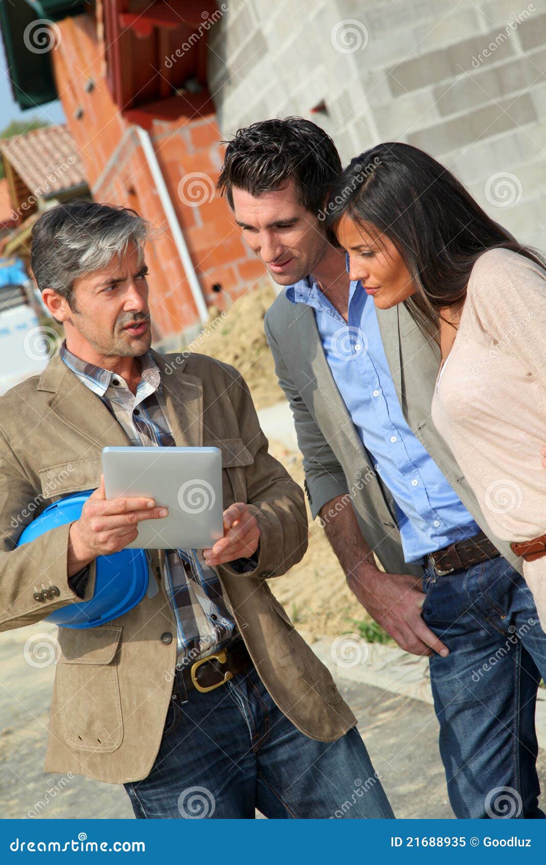 Future property owners stock image. Image of buyers, entrepreneur ...