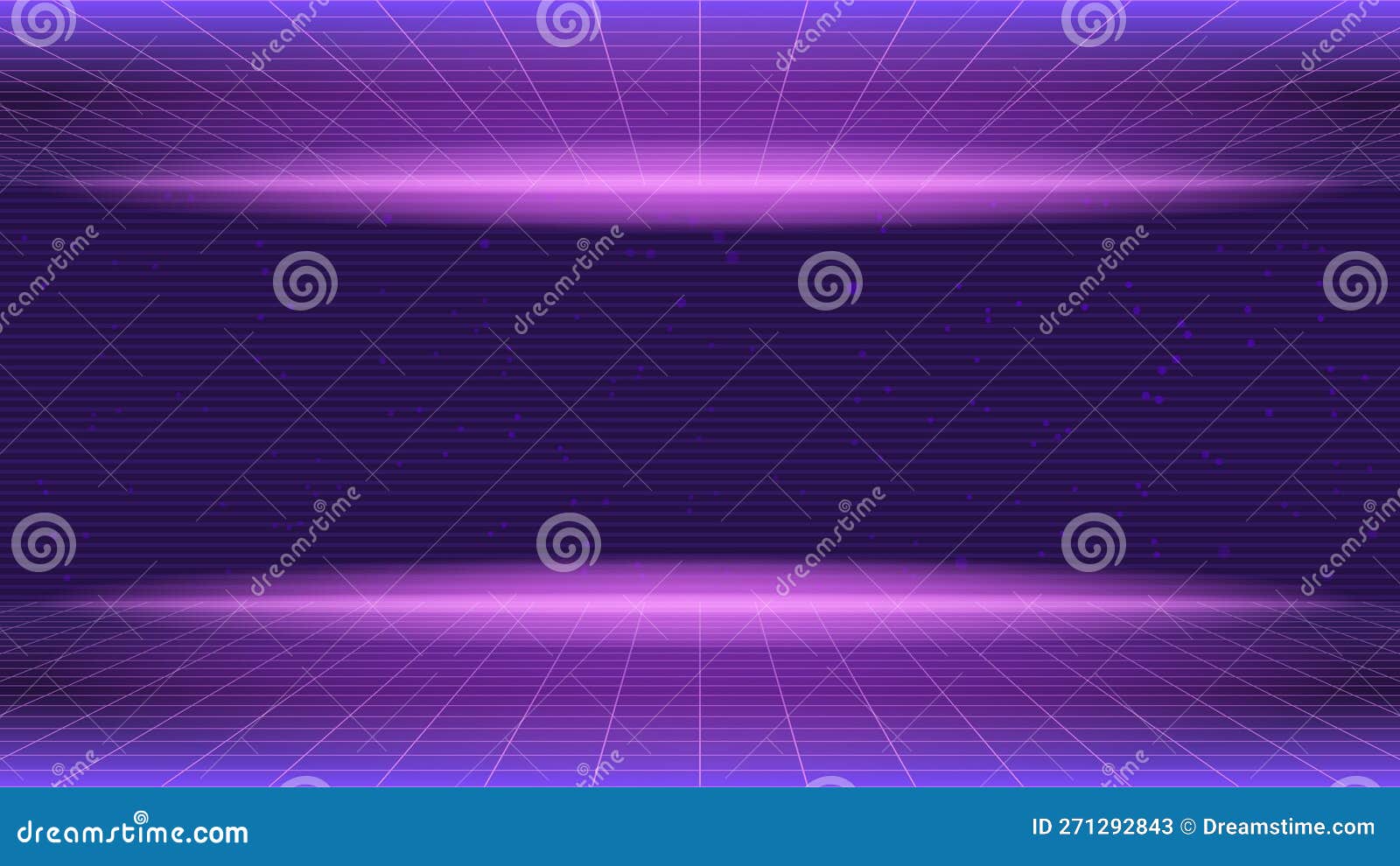 Future Retro Line Background Of The 80s. Vector Futuristic Synth Retro ...